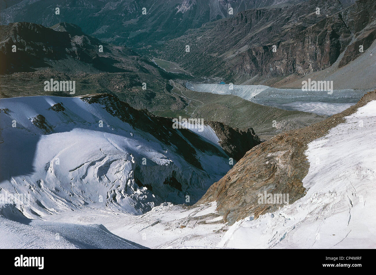 Lys gletscher -Fotos und -Bildmaterial in hoher Auflösung – Alamy