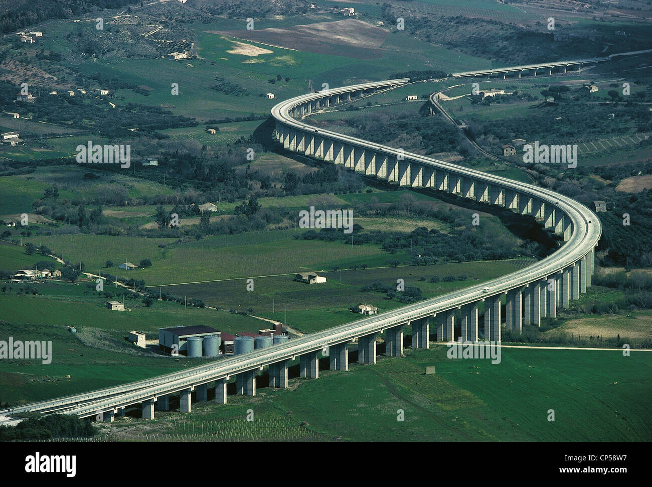 Motorway Sicily Italy Stockfotos und -bilder Kaufen - Alamy