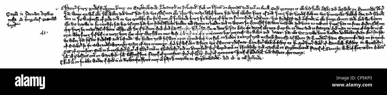 Historisches manuskript -Fotos und -Bildmaterial in hoher Auflösung – Alamy