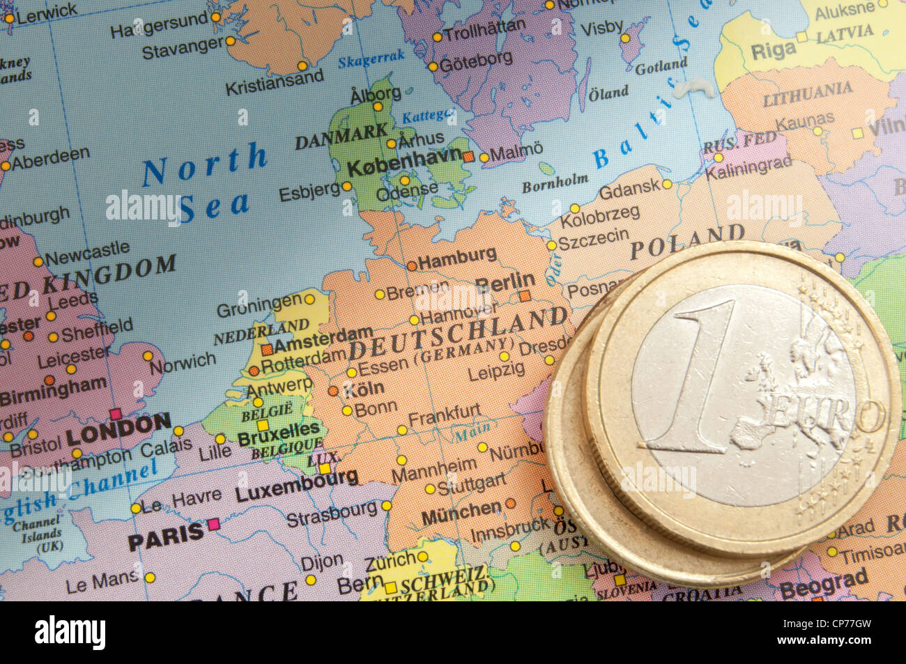 Karte der eurozone -Fotos und -Bildmaterial in hoher Auflösung – Alamy