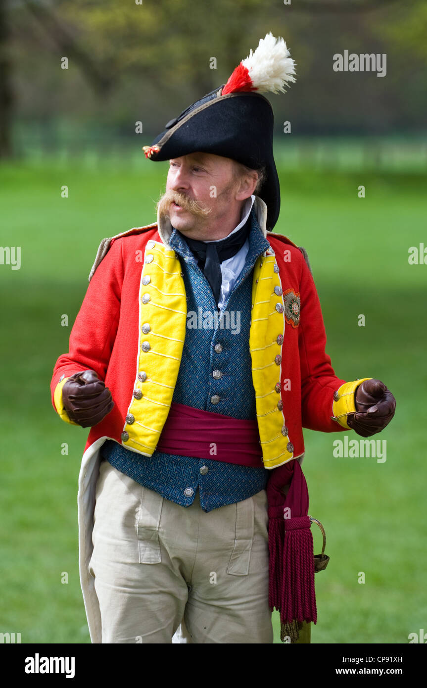 Hohes ranking britische Armee Offizier in Uniform von einem ...