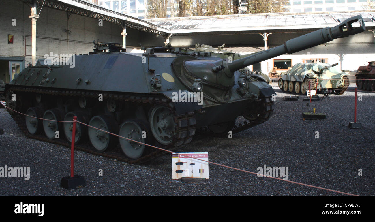 Jagdpanzer Kanone 90 mm "Kanonenjagdpanzer Stockfotografie - Alamy