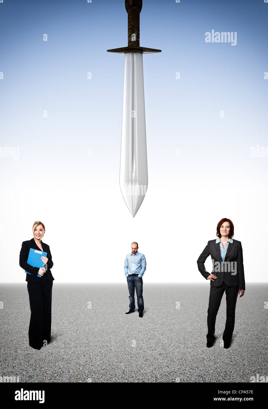 Damocles sword -Fotos und -Bildmaterial in hoher Auflösung – Alamy