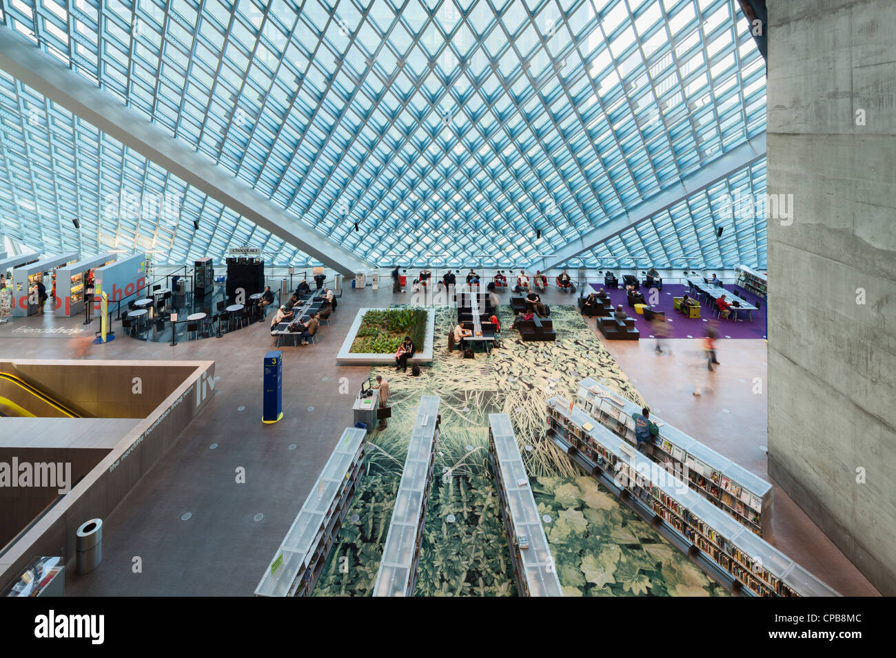 Seattle library architecture -Fotos und -Bildmaterial in hoher ...