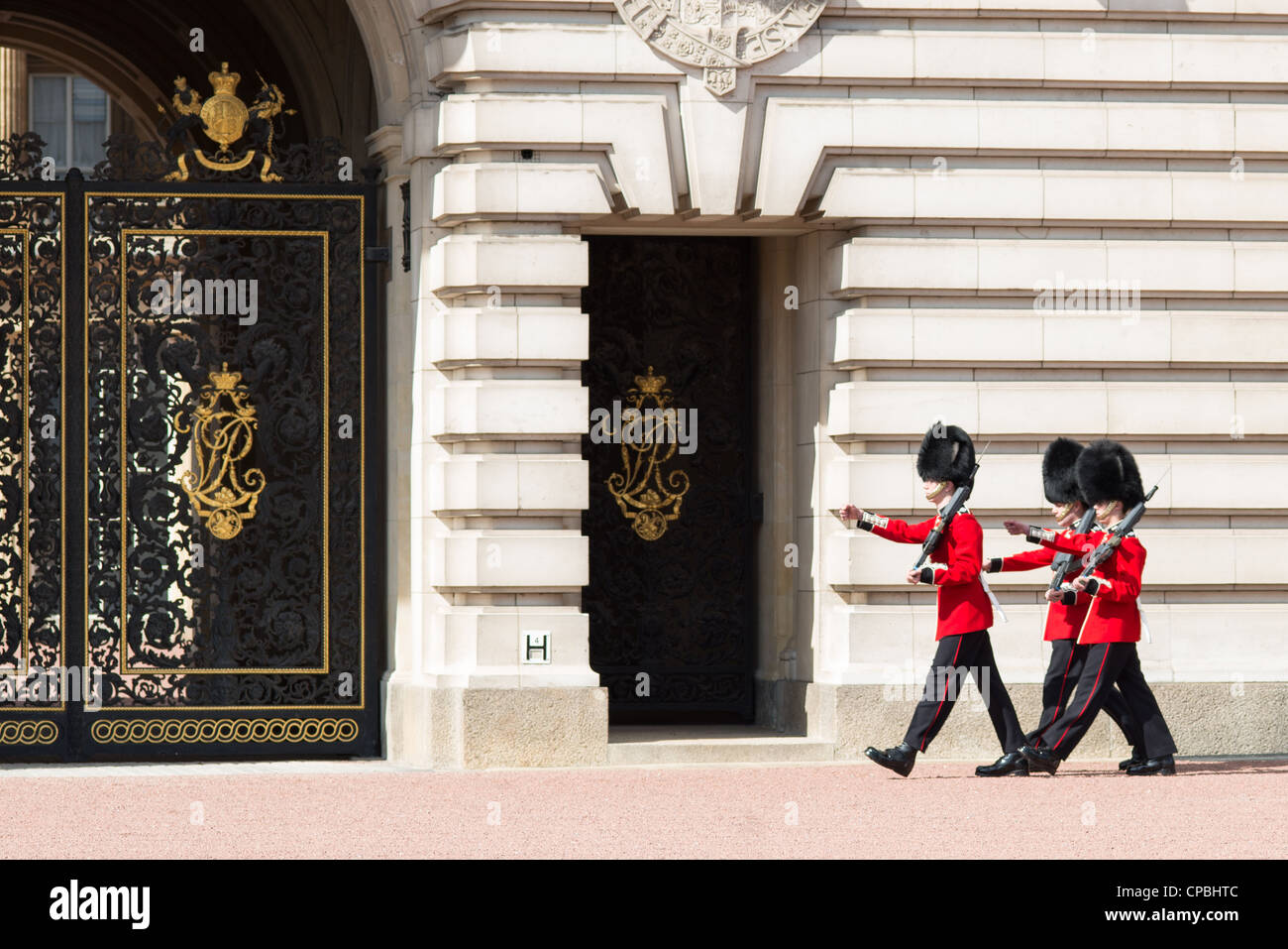 Fabelhafte Wachen Buckingham Palace Ebenbild