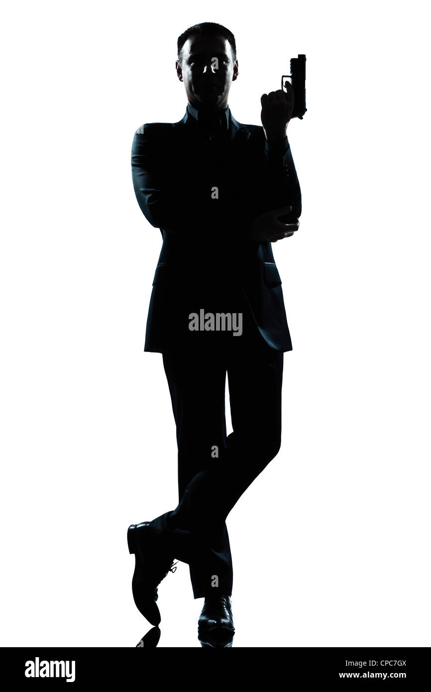 Secret agent silhouette -Fotos und -Bildmaterial in hoher Auflösung – Alamy