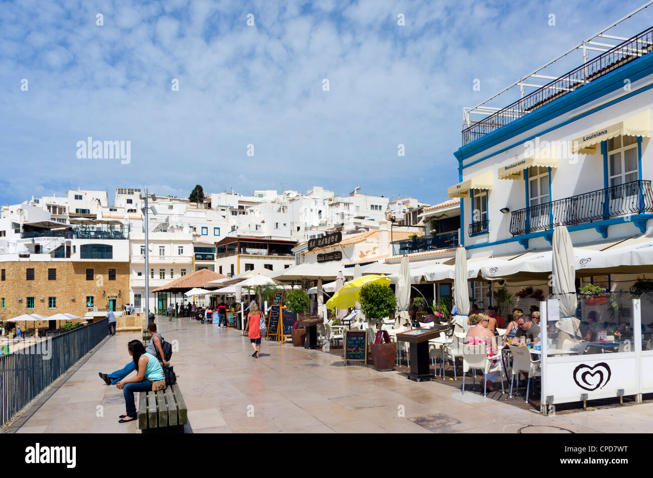 Albufeira Promenade Stockfotos und -bilder Kaufen - Alamy