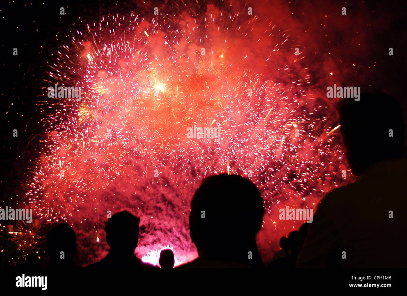 Fireworks Celebration Israel Israeli Stockfotos und -bilder Kaufen - Alamy