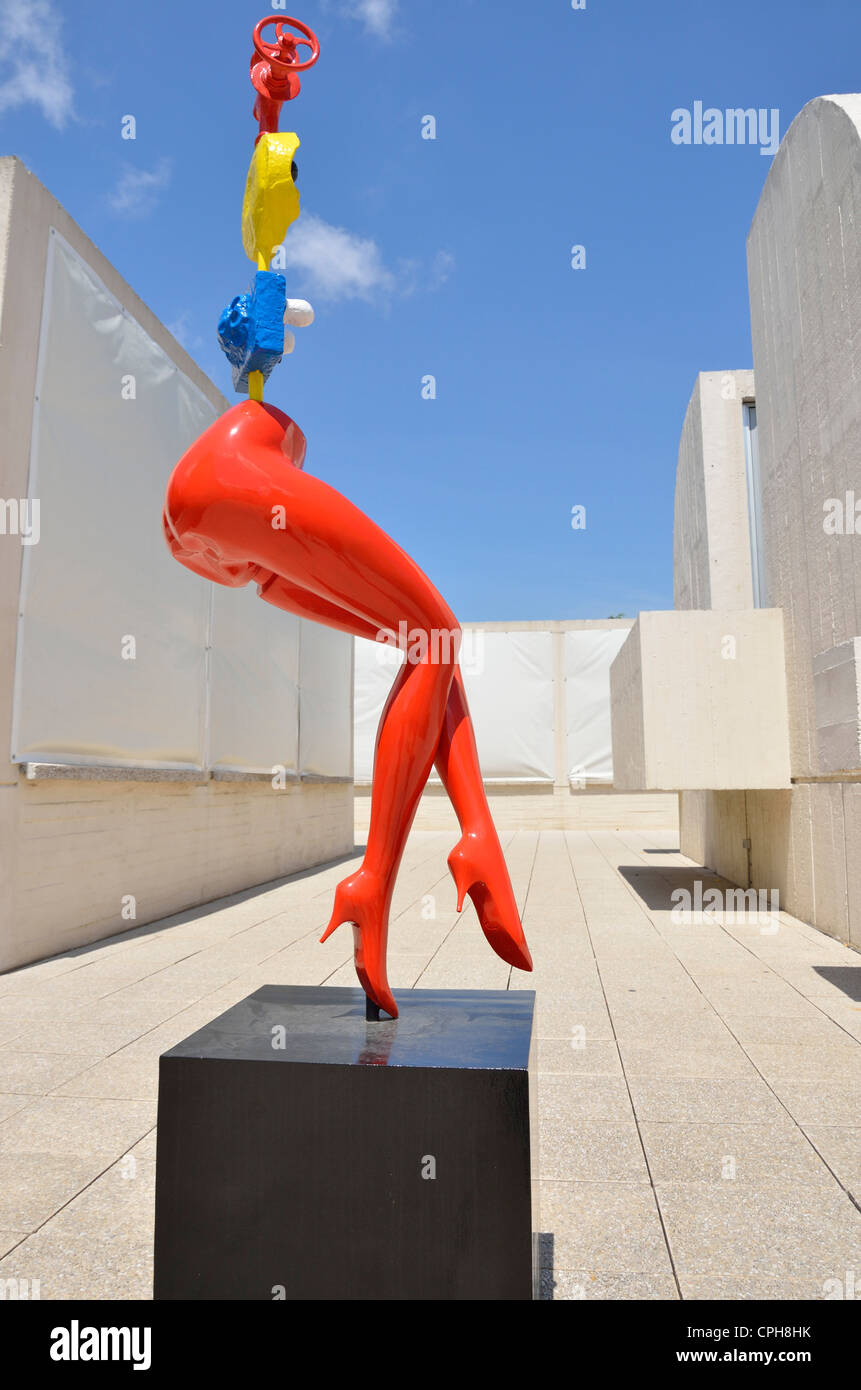 Miro, Museum, Barcelona, Spanien, Kunst, bunt, hell, Farbe, Fondation ...