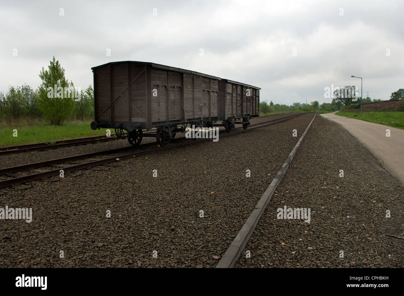 Die rampe von auschwitz -Fotos und -Bildmaterial in hoher Auflösung – Alamy