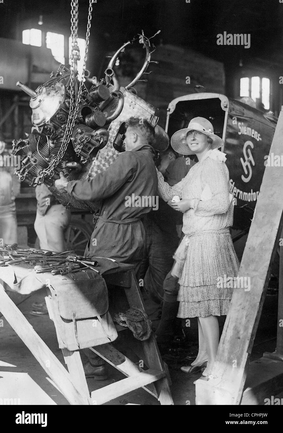Thea Rasche, 1927 Stockfotografie - Alamy