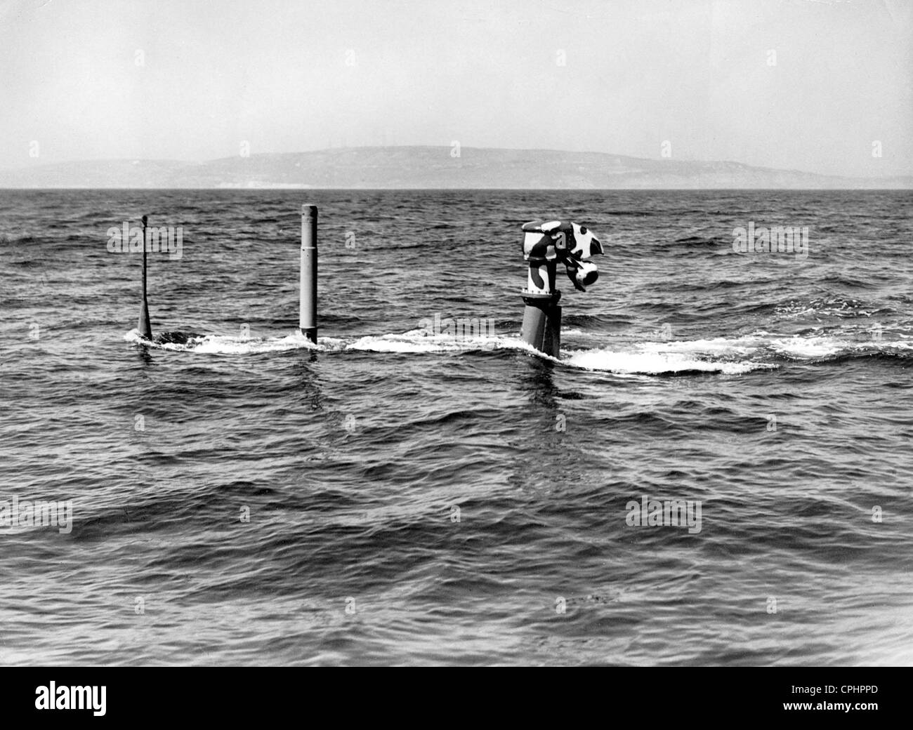 Das Periskop eines deutschen u-Boot Stockfotografie - Alamy