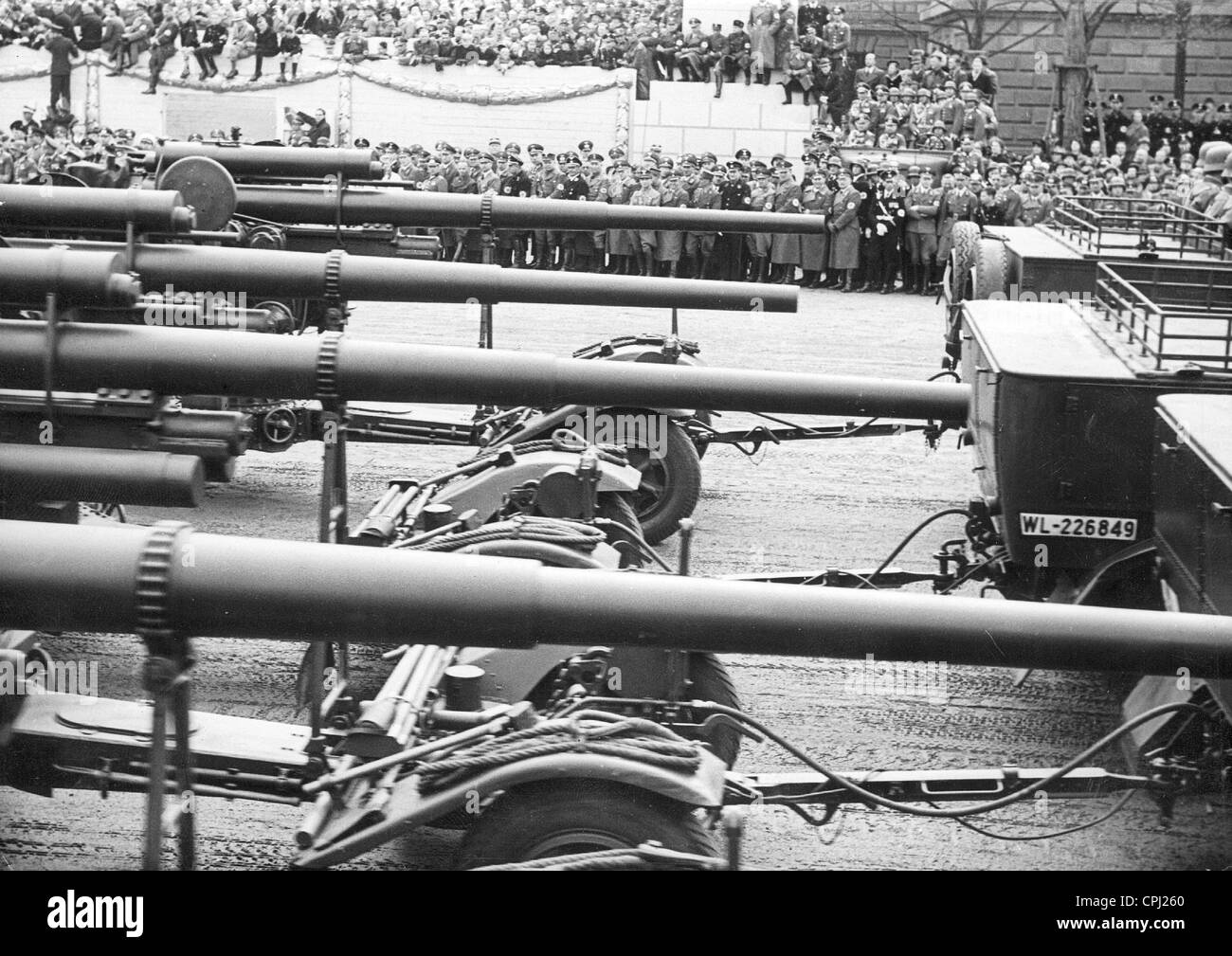 Geburtstag-Parade von Adolf Hitler, 1936 Stockfotografie - Alamy
