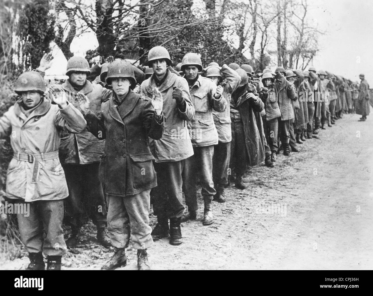 Kriegsgefangene, amerikanische Soldaten, 1944 Stockfotografie - Alamy