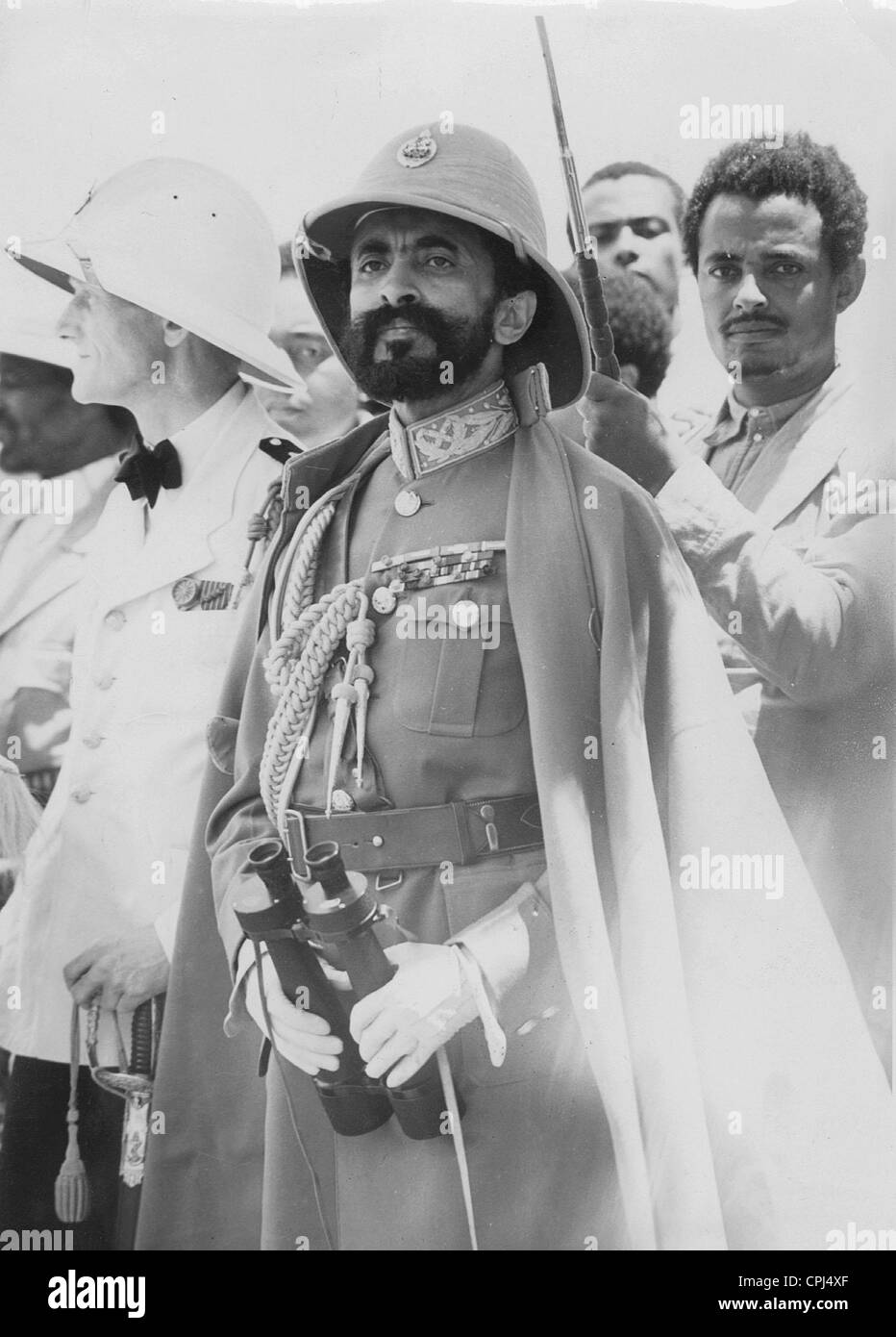 Haile Selassie, 1935 Stockfotografie - Alamy
