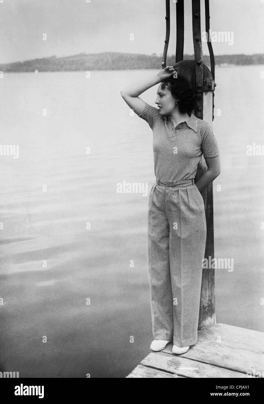 Lida Baarova, 1937 Stockfotografie - Alamy