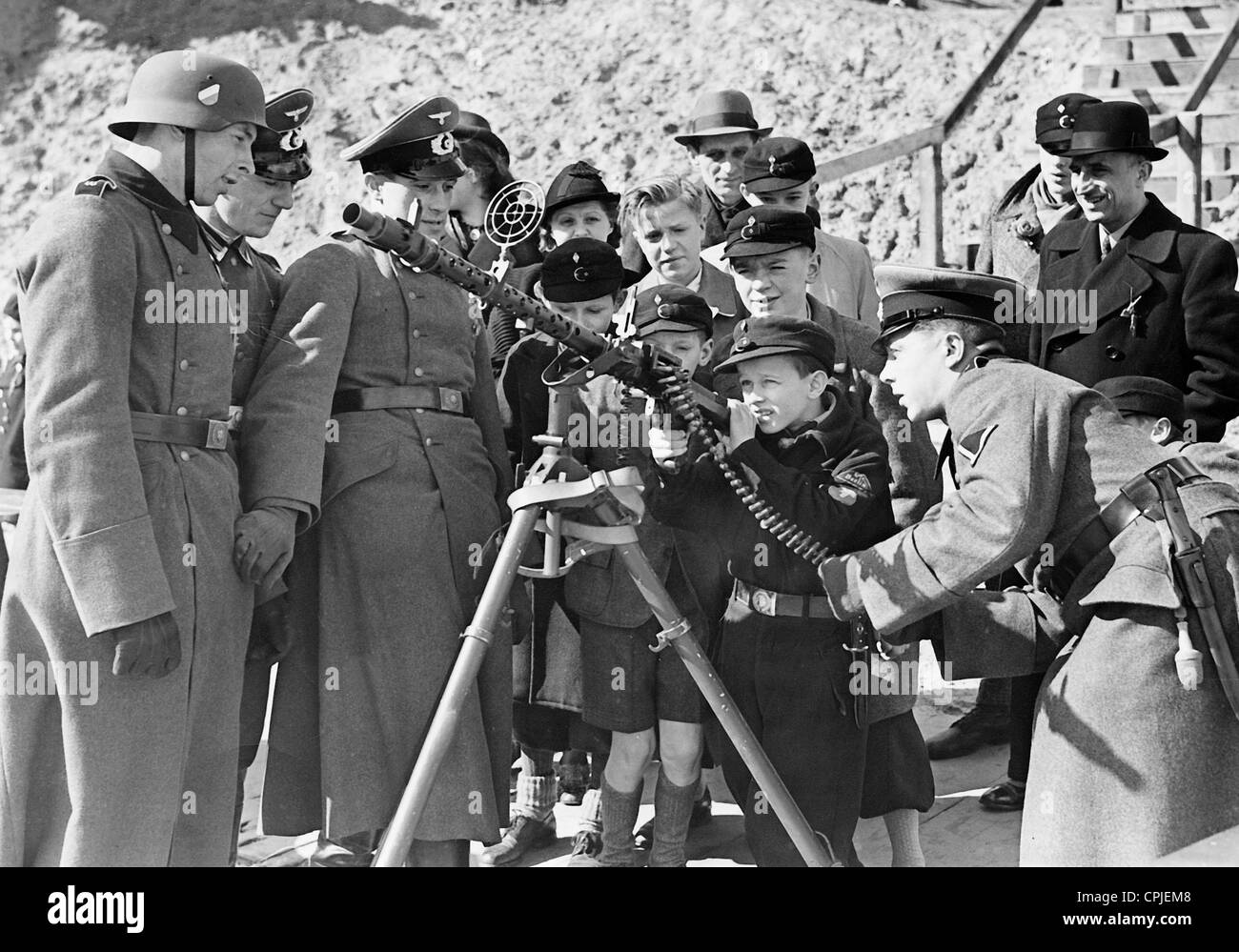 Pimpf am "Tag der Wehrmacht", 1941 Stockfotografie - Alamy