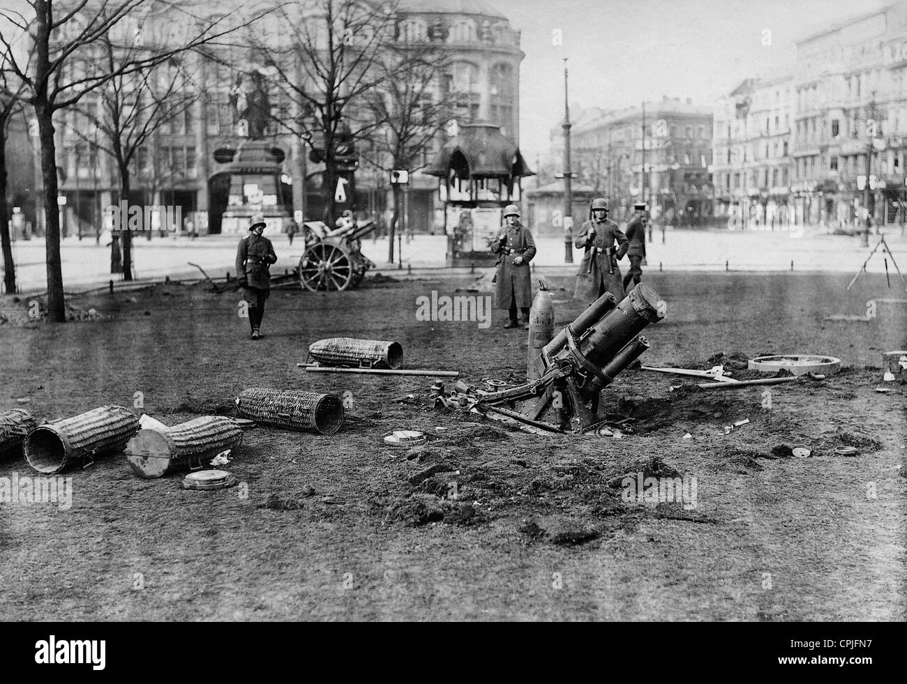 Government Troops Spartacus Uprising Berlin Stockfotos und -bilder ...