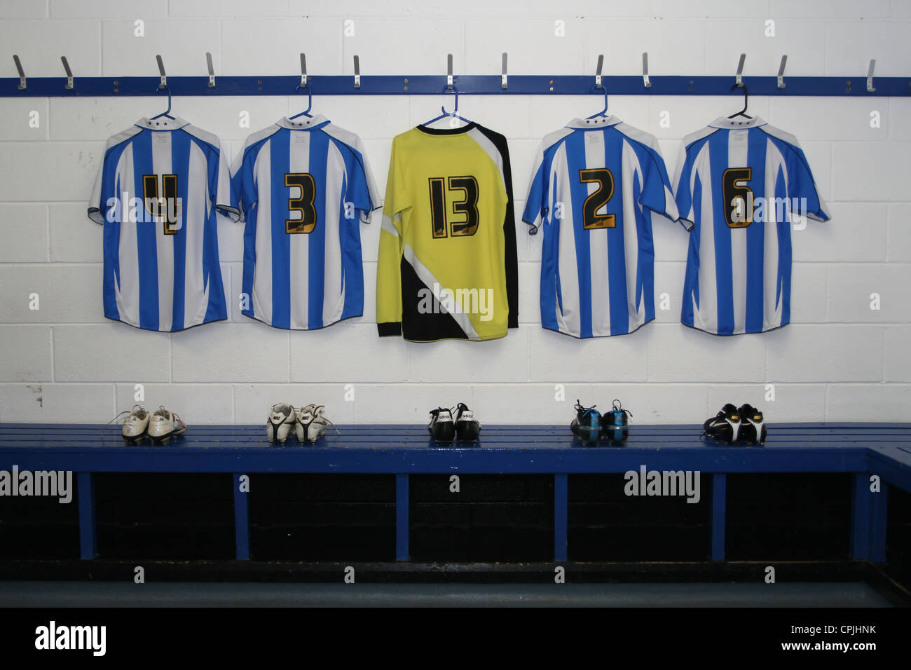 Football changing room -Fotos und -Bildmaterial in hoher Auflösung – Alamy