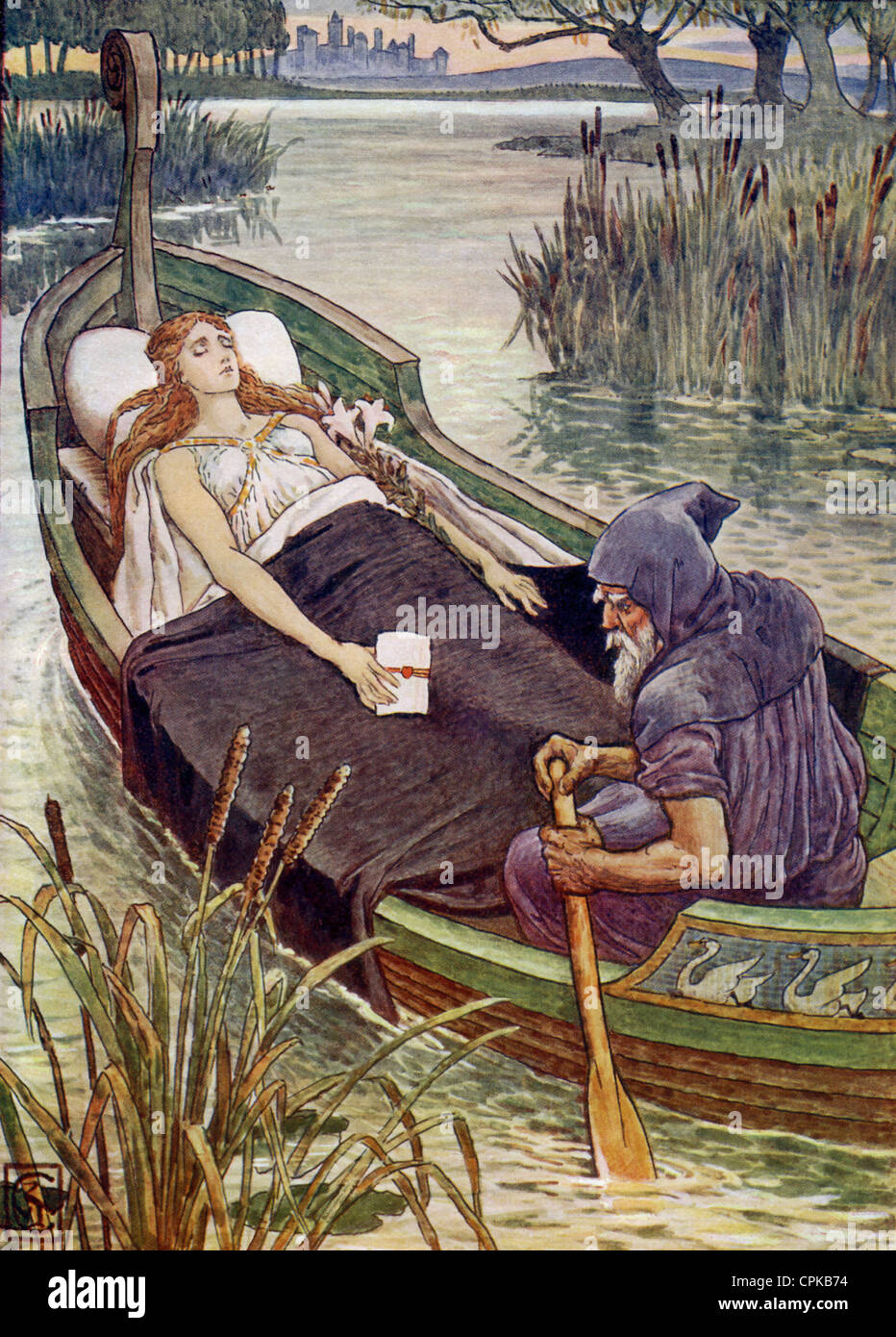 Tochter von bernard von astolat -Fotos und -Bildmaterial in hoher ...