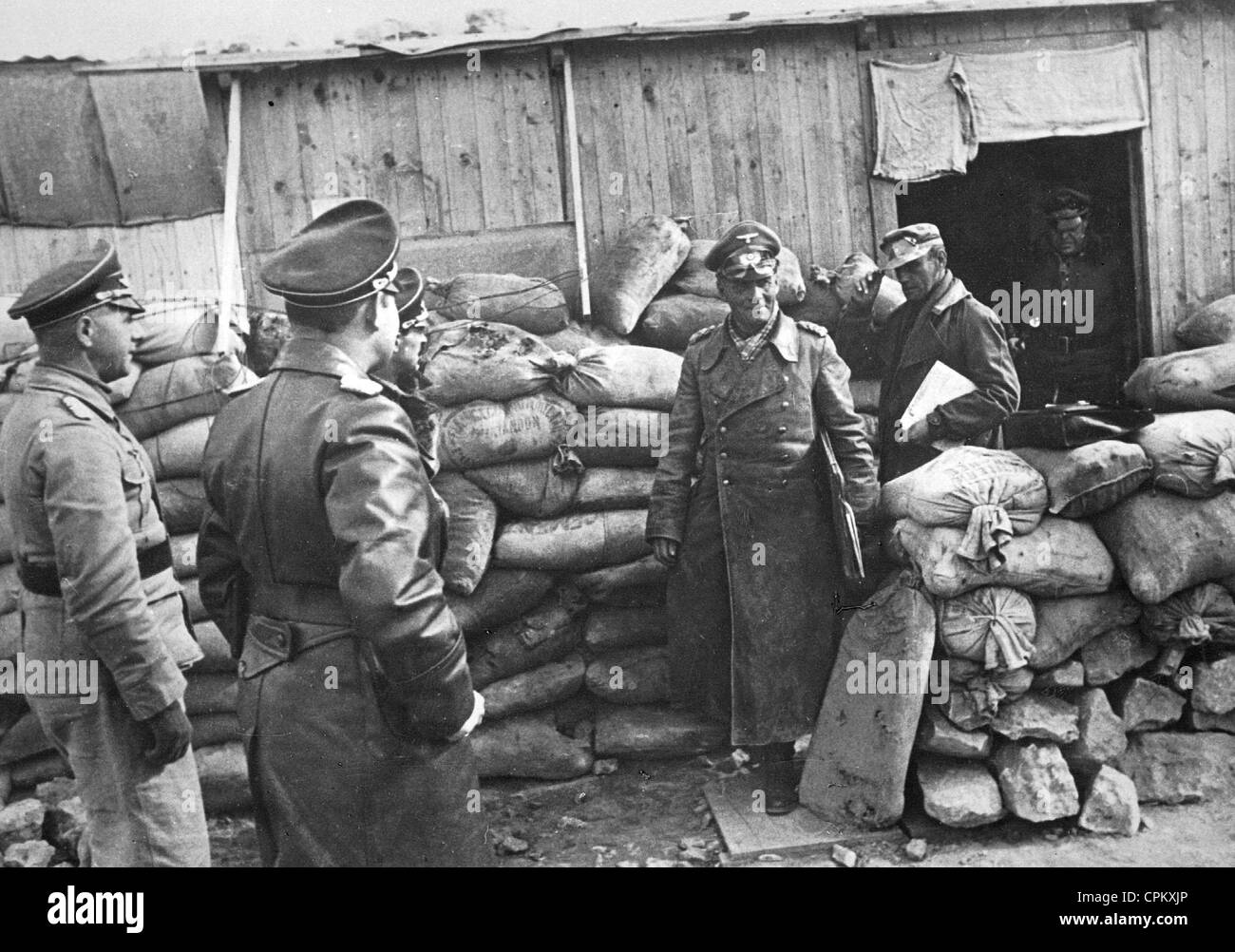 Erwin Rommel in Afrika, 1942 Stockfotografie - Alamy