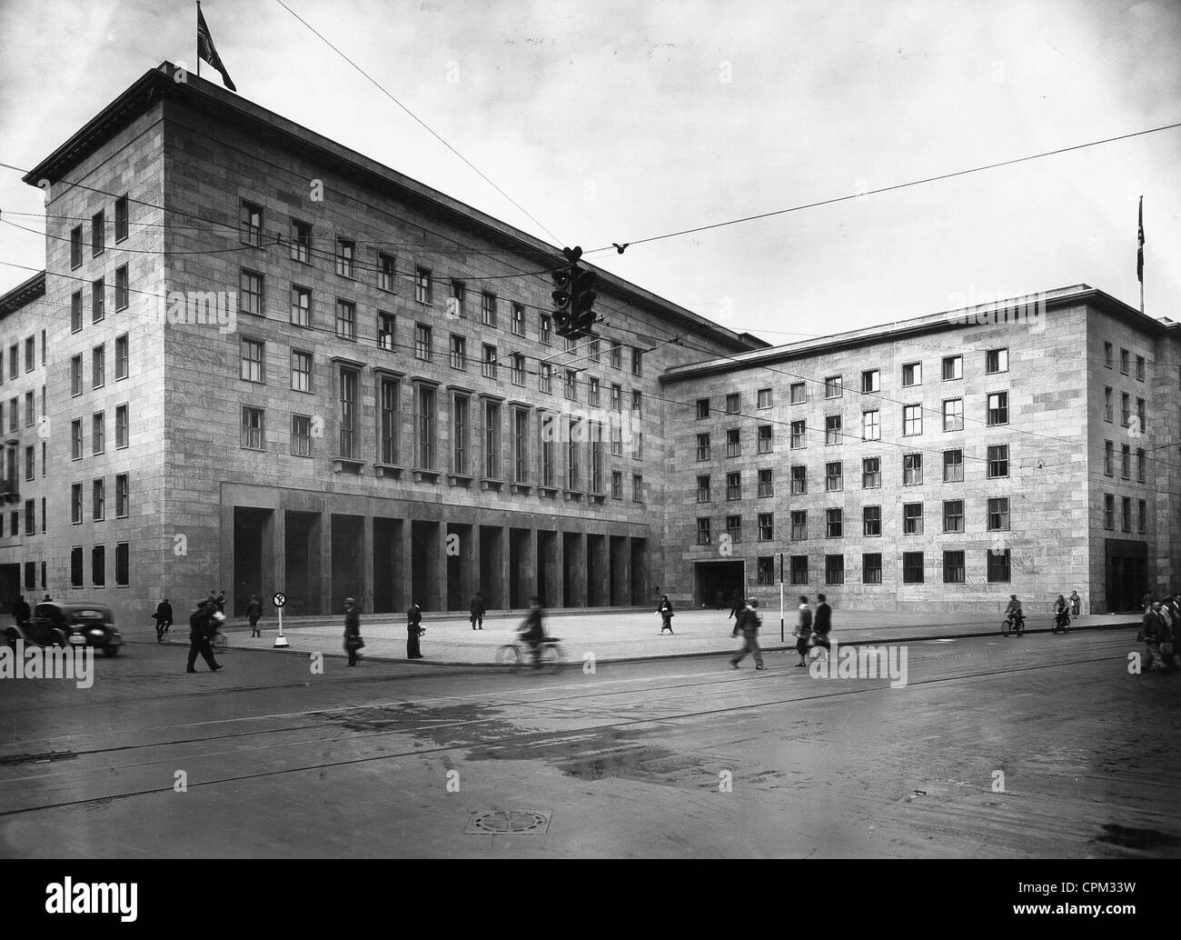 Das Reichsministerium der Luftfahrt in Berlin, 1936 Stockfotografie - Alamy