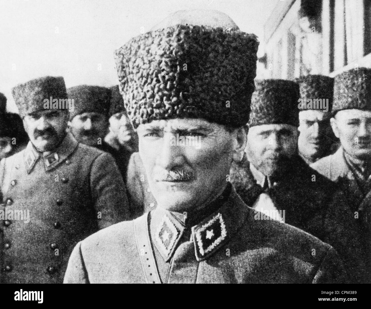 Mustafa Kemal Atatürk, um 1923 Stockfotografie - Alamy