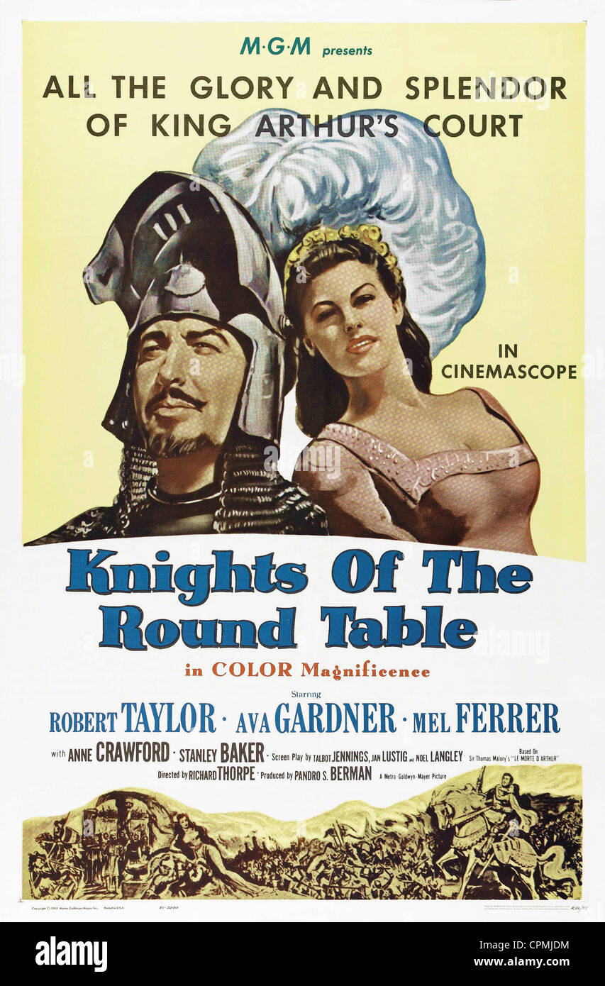 Knights The Round Table Stockfotos und -bilder Kaufen - Alamy