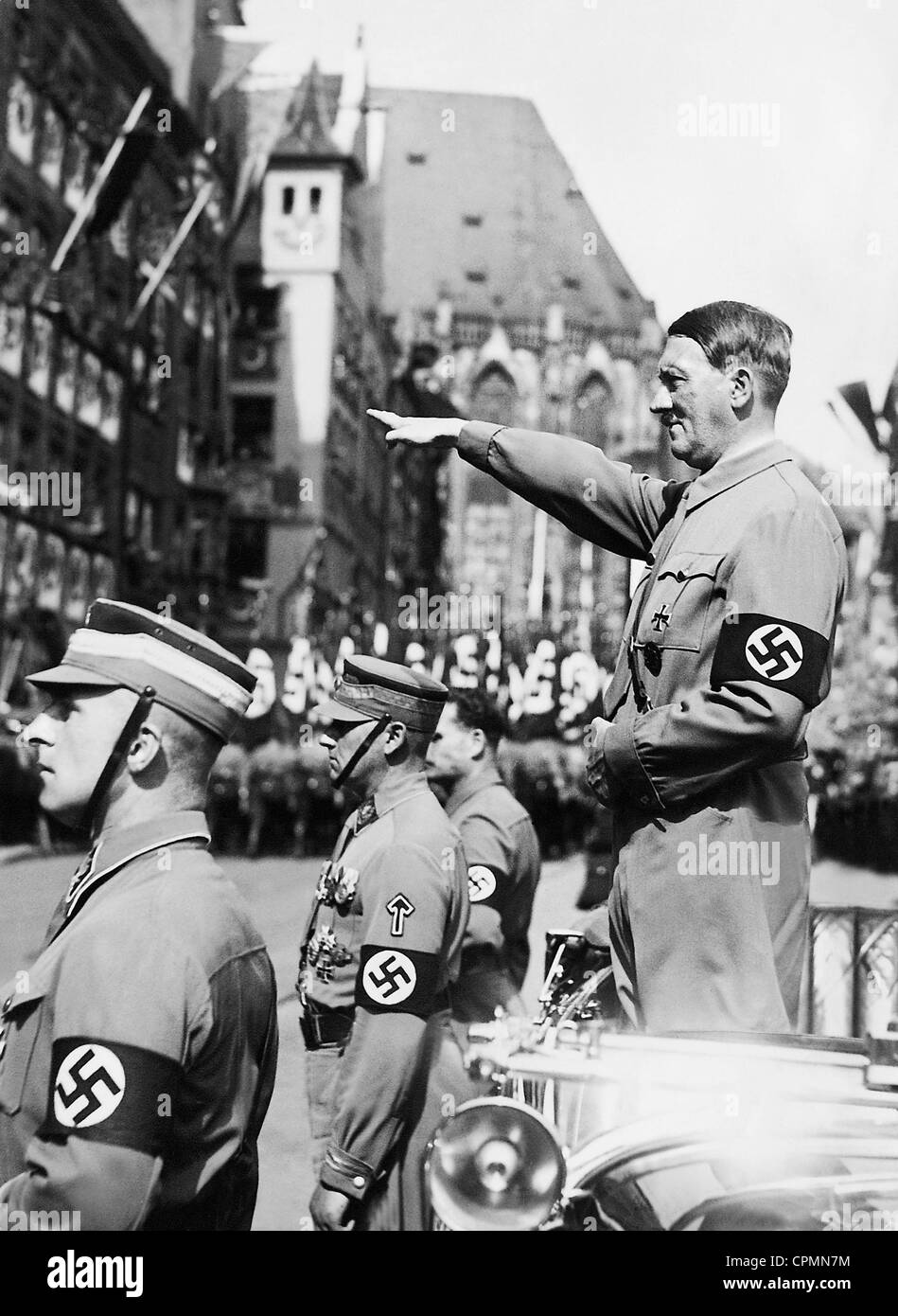 Adolf Hitler in Nürnberg, 1935 Stockfotografie - Alamy
