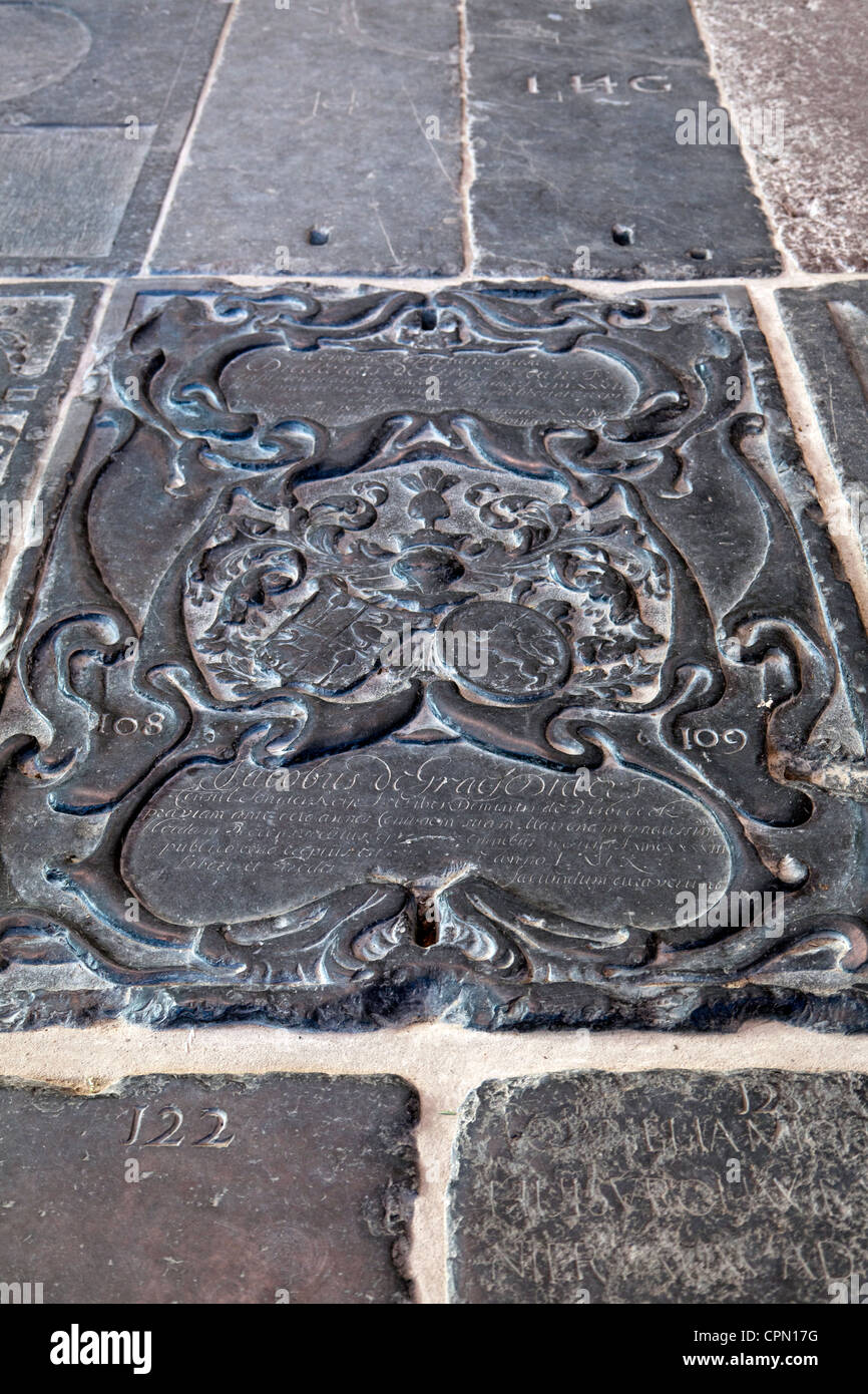 Amsterdam, Holland: Der Grabstein von Jacob de Graeff Dircksz, Regent ...