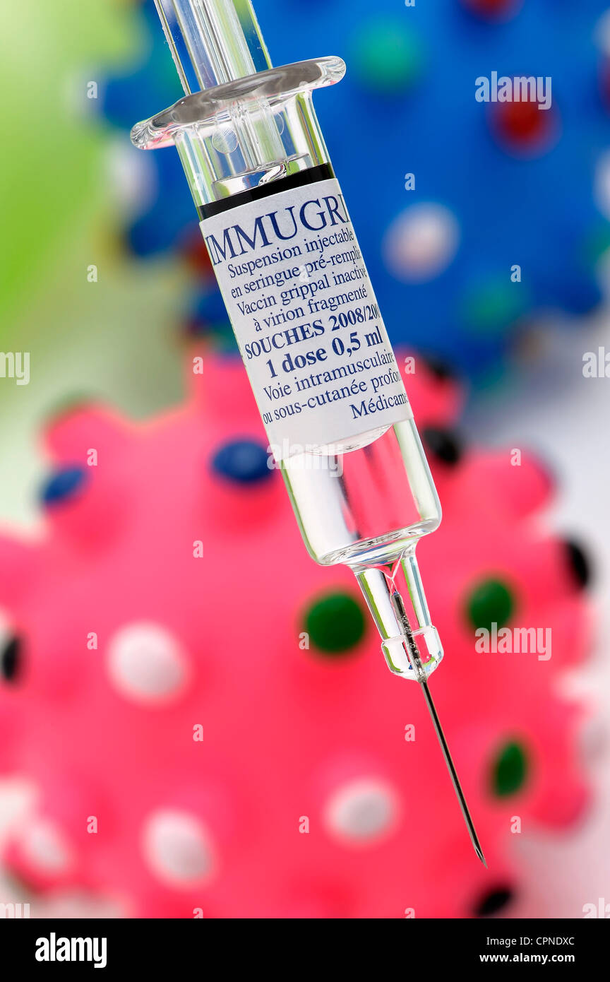 Influenza virus vaccine -Fotos und -Bildmaterial in hoher Auflösung – Alamy