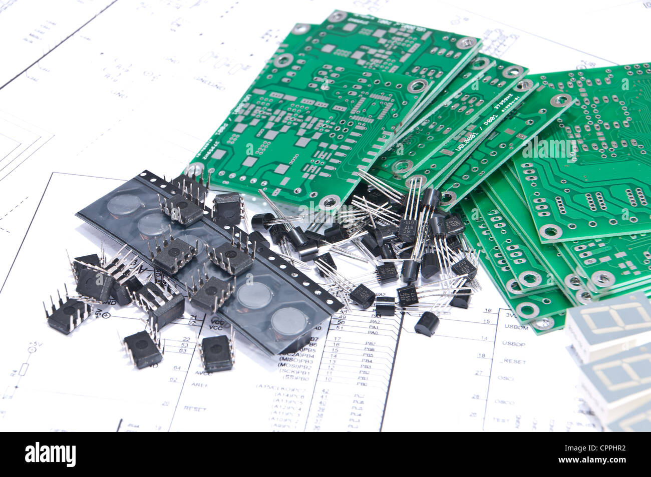 Layout der leiterplatte -Fotos und -Bildmaterial in hoher Auflösung – Alamy