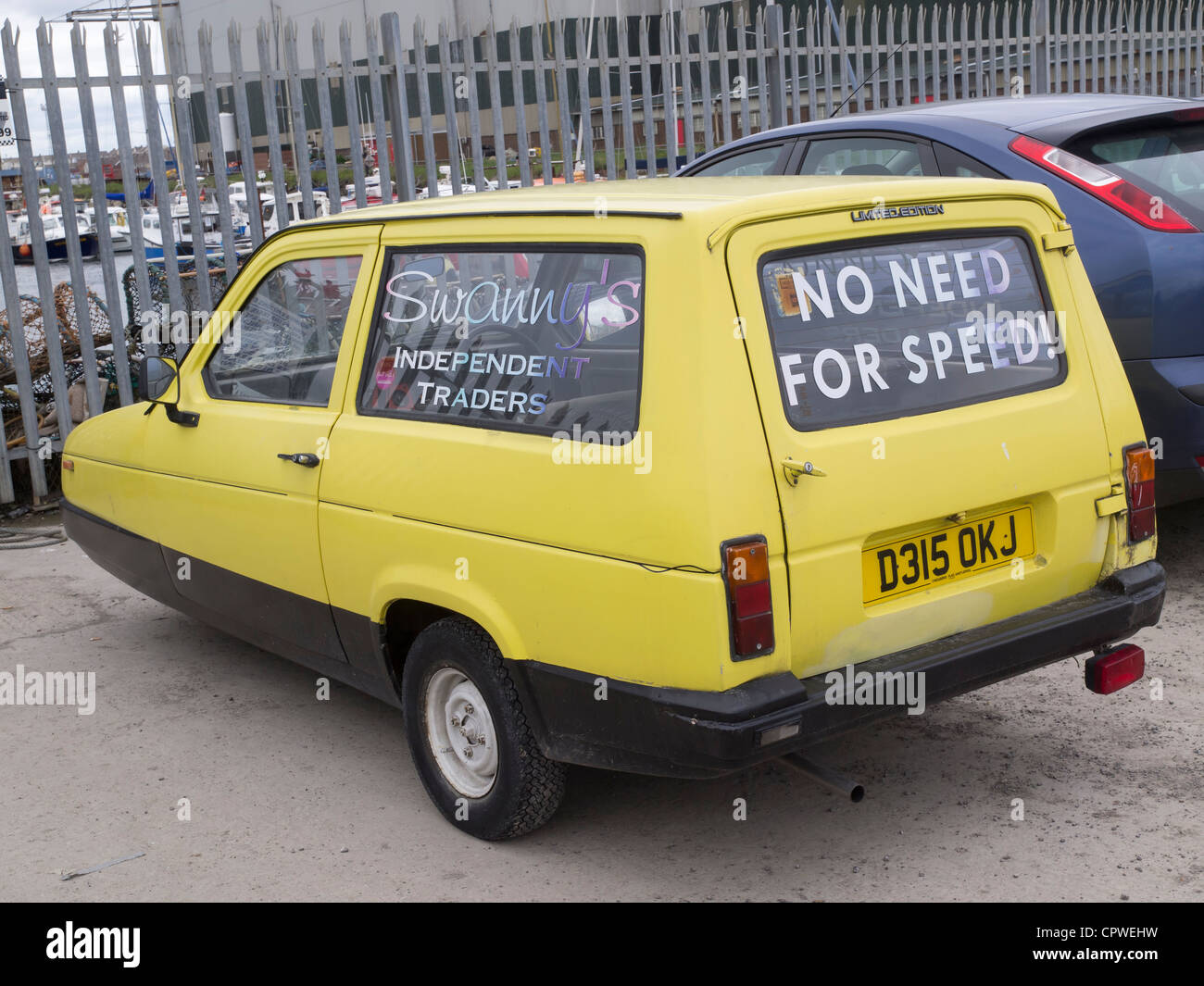 1966 registriert Reliant Robin 3-Rad-Auto "Swannys unabhängiger Händler ...