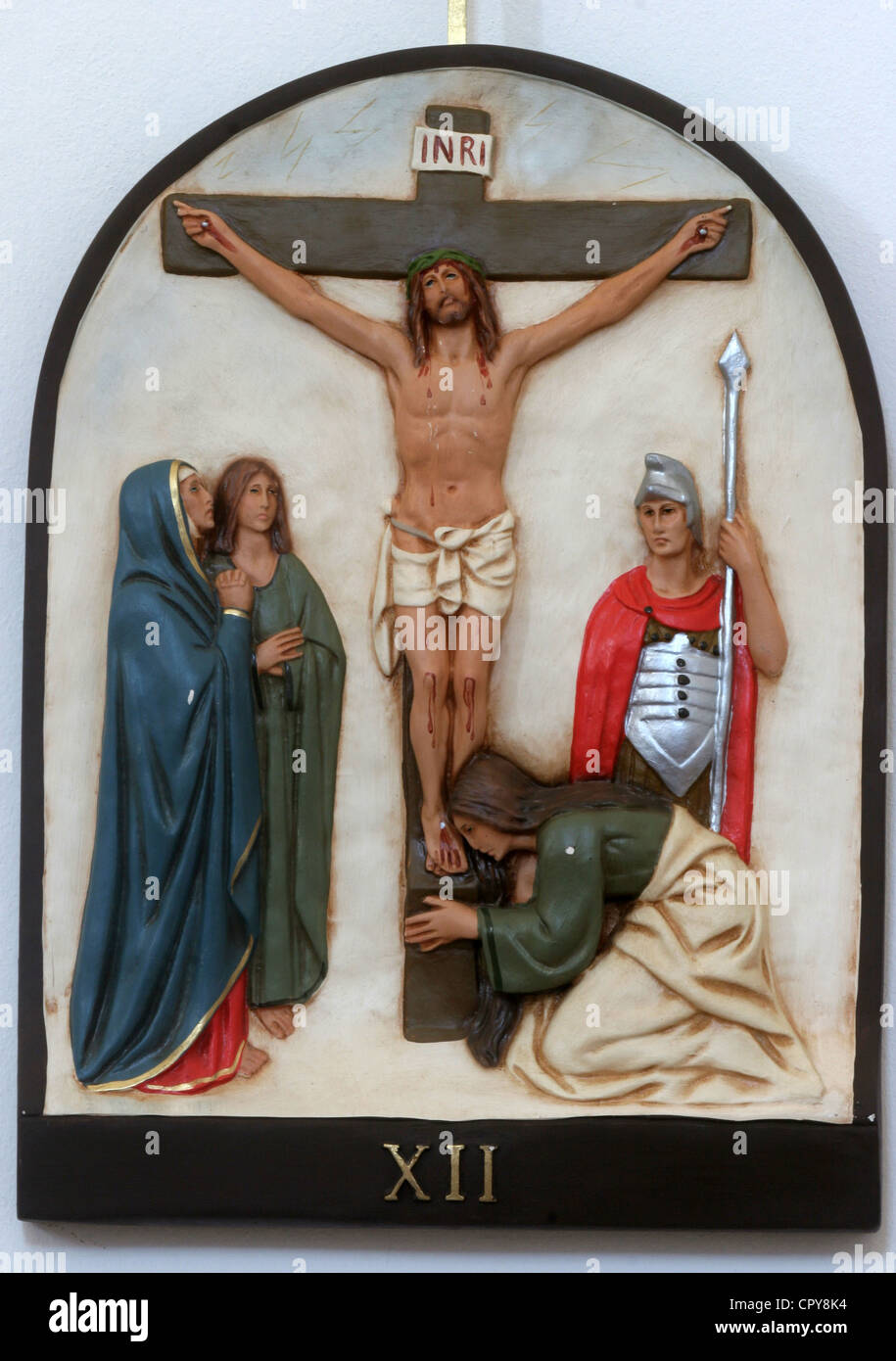 Jesus dies on the cross -Fotos und -Bildmaterial in hoher Auflösung – Alamy