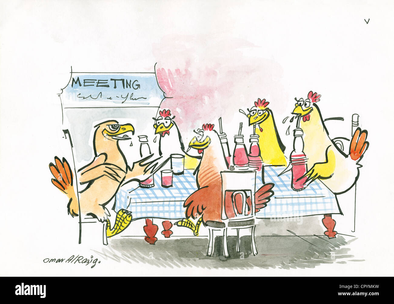 Meeting cartoons -Fotos und -Bildmaterial in hoher Auflösung – Alamy