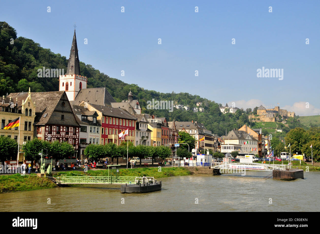 St goar church tower rhine -Fotos und -Bildmaterial in hoher Auflösung ...