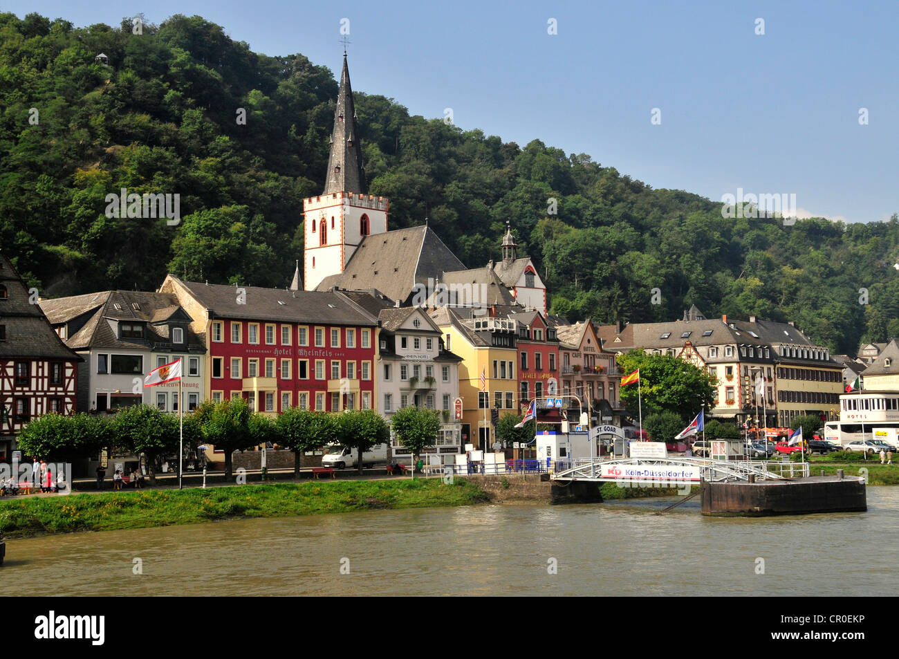 St goar church tower rhine -Fotos und -Bildmaterial in hoher Auflösung ...