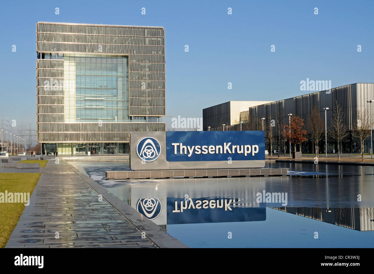 ThyssenKrupp Hauptquartier, Krupp-Stadt, Stahlindustrie, Essen ...