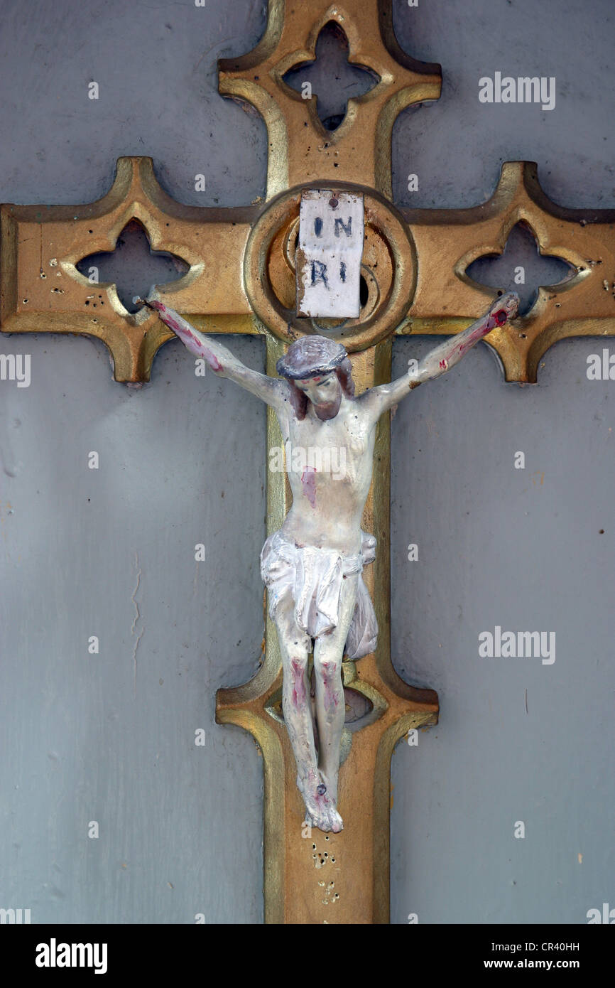 Jesus gekreuzigt am kreuz -Fotos und -Bildmaterial in hoher Auflösung – Alamy
