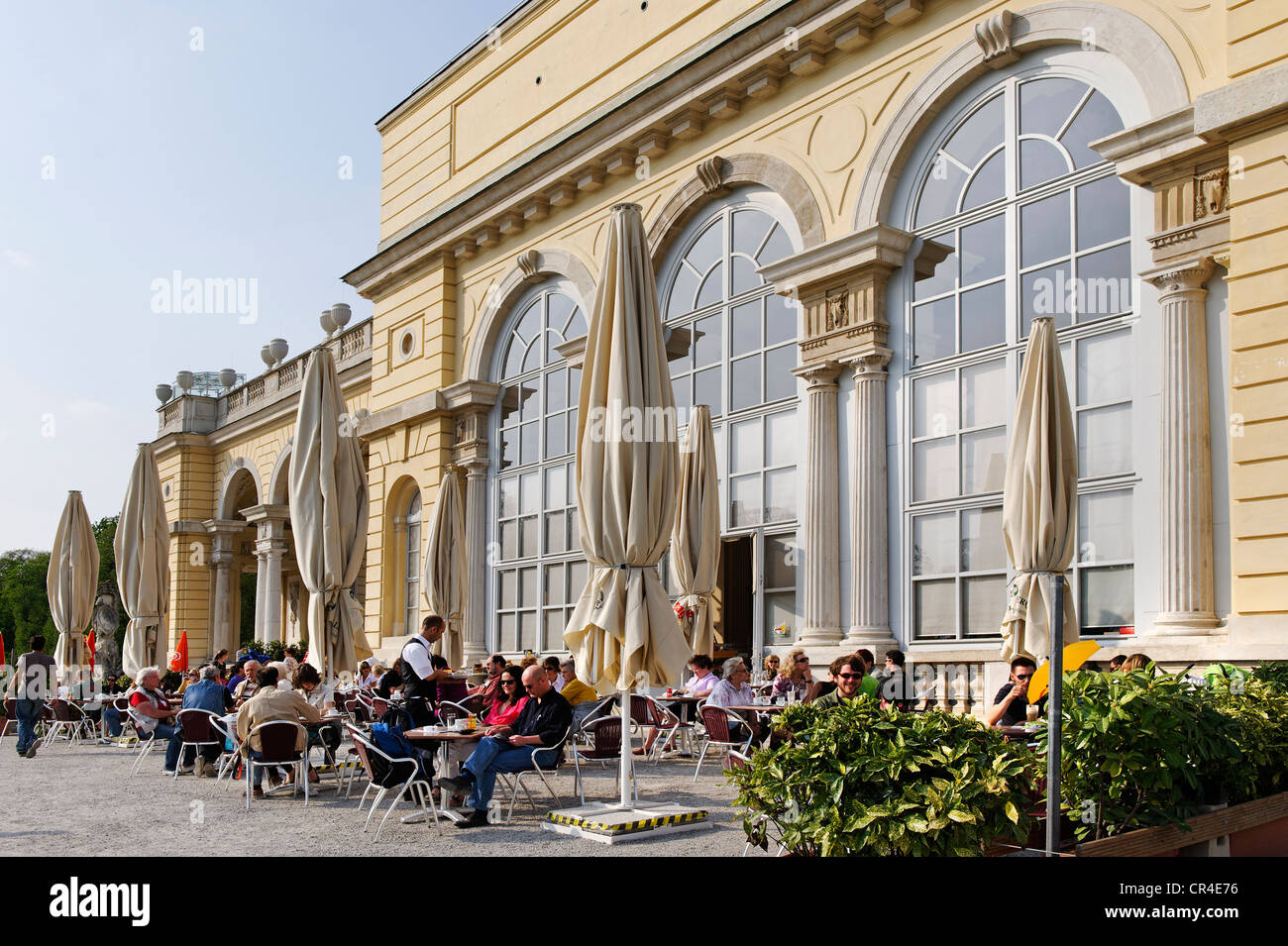 Café, Kaffeehaus, Gloriette in den Gärten von Schloss Schloss ...
