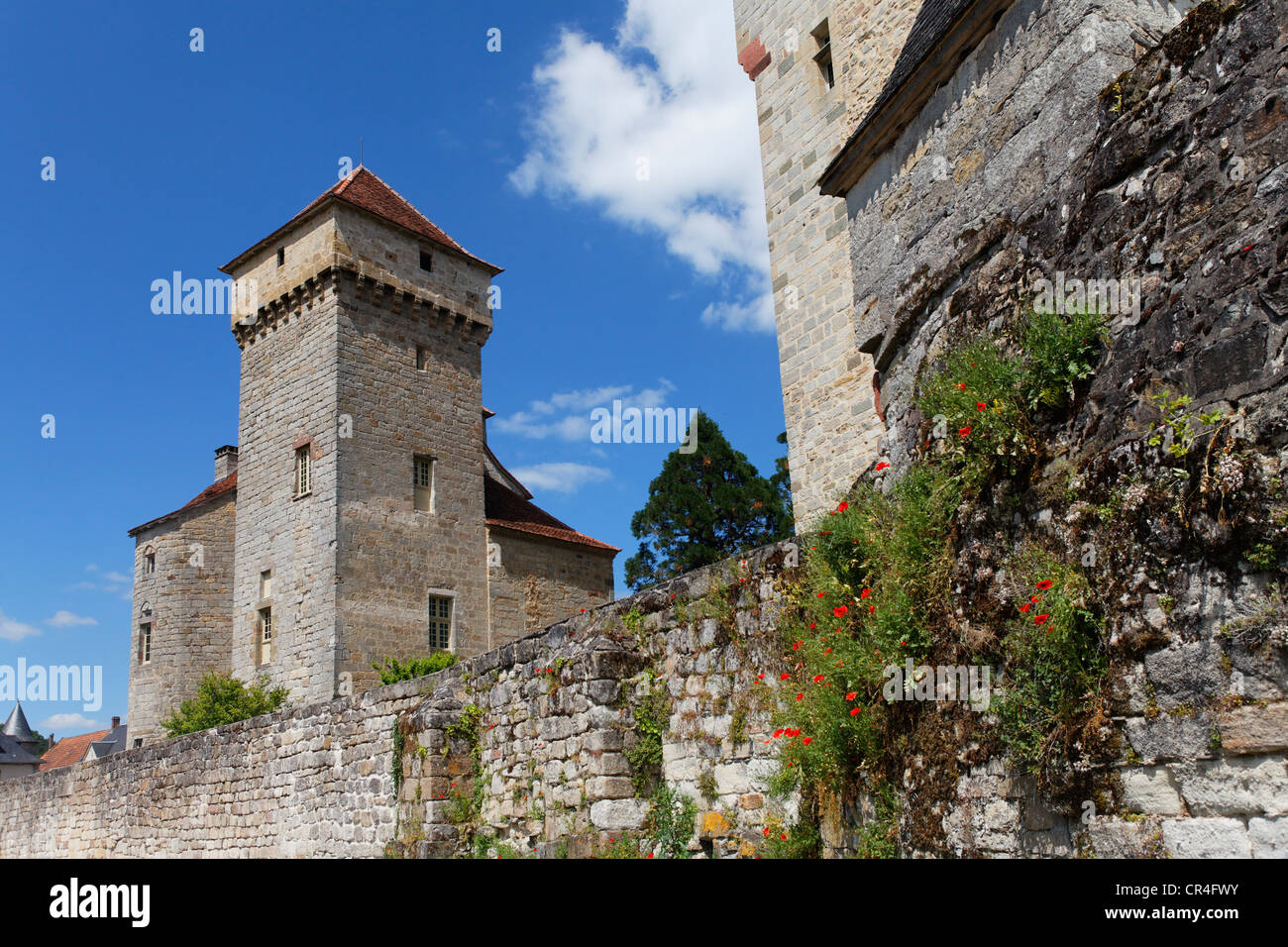 Curemonte, Les plus Beaux gekennzeichnet Dörfer de France, der ...