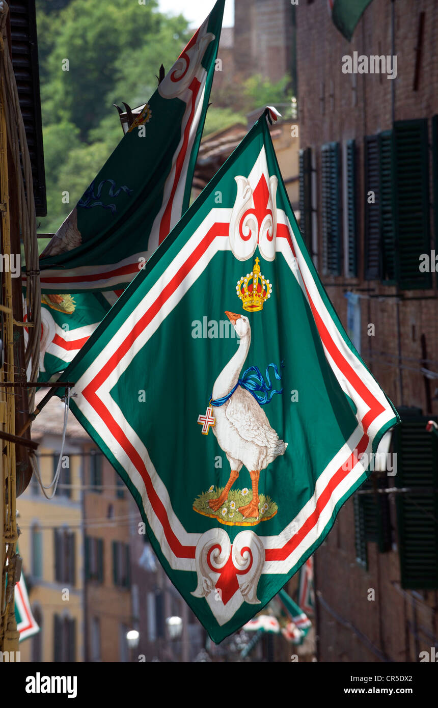 Italien, Toskana, Sienna, historische Zentrum UNESCO-Welterbe, Palio ...