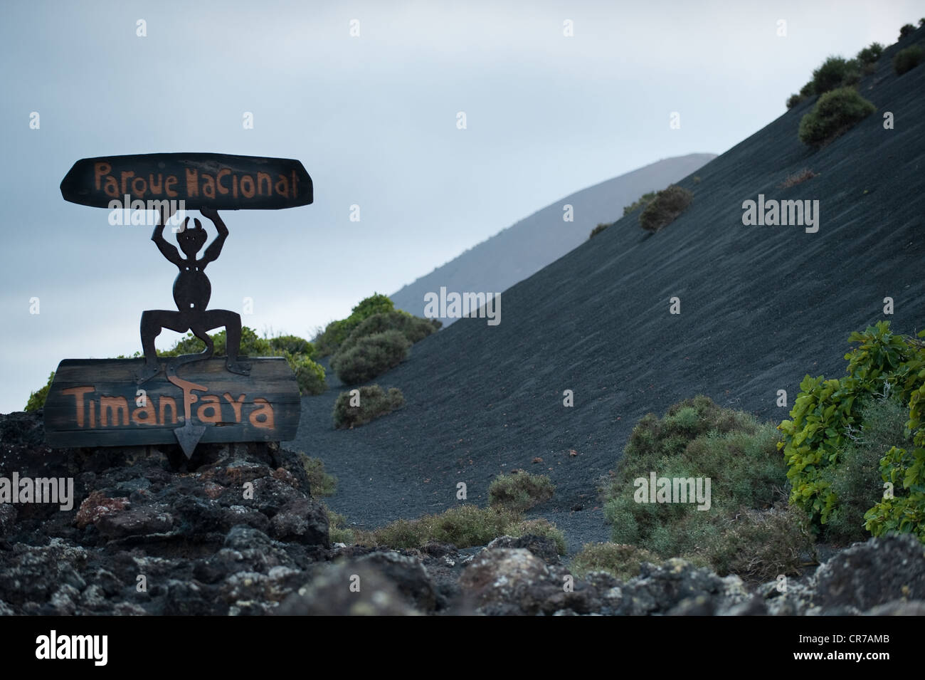 Spanien, Kanarische Inseln, Lanzarote Insel, Yaiza, Nationalpark ...