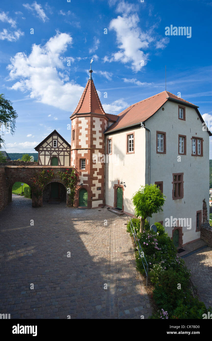 Kommandantenhaus oder Commander Haus, Bergfeste Dilsberg Burg Dilsberg ...