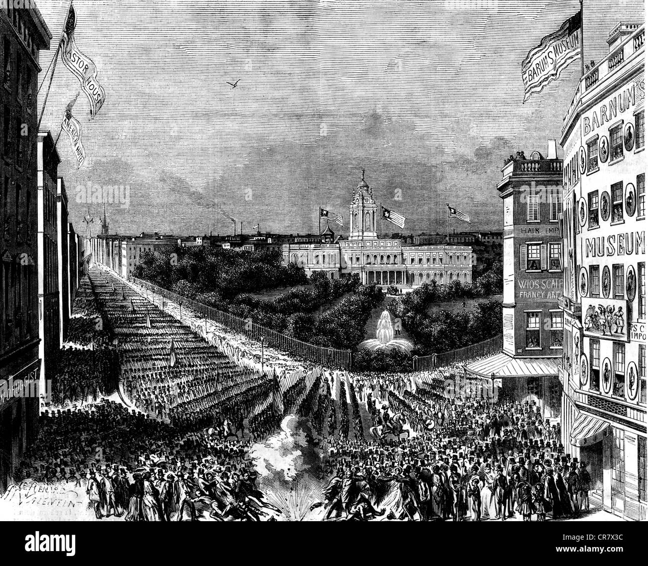 New York 1890 Stockfotos und -bilder Kaufen - Alamy