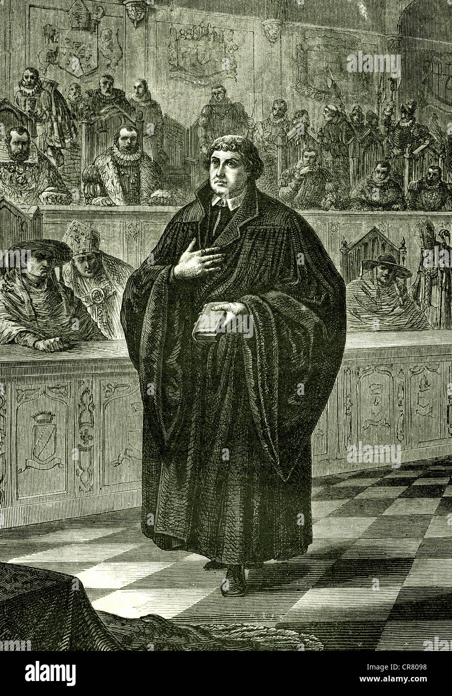 Luther illustration -Fotos und -Bildmaterial in hoher Auflösung – Alamy