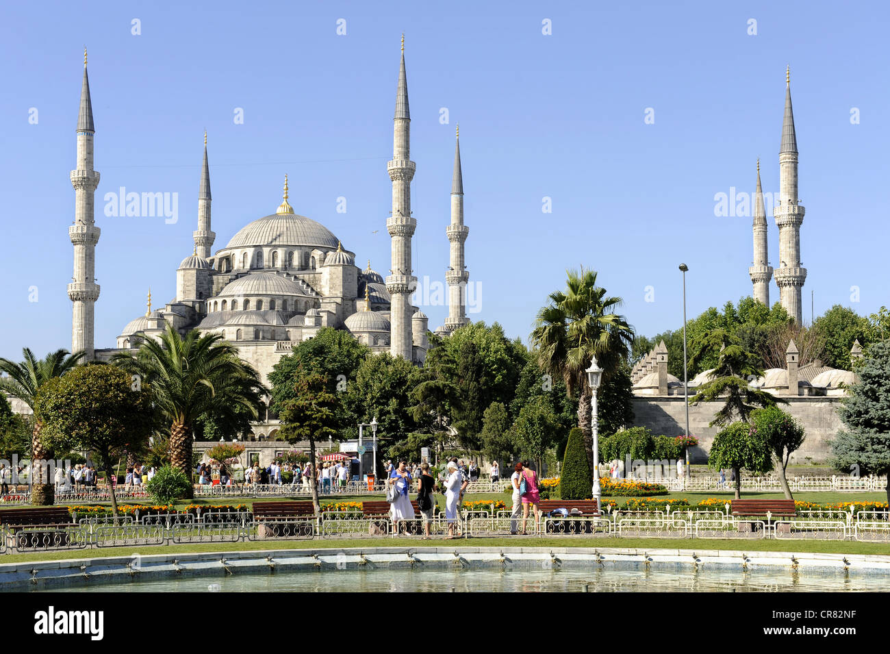 Sultan Ahmet Camii, blaue Moschee, Istanbul, Türkei Stockfotografie - Alamy