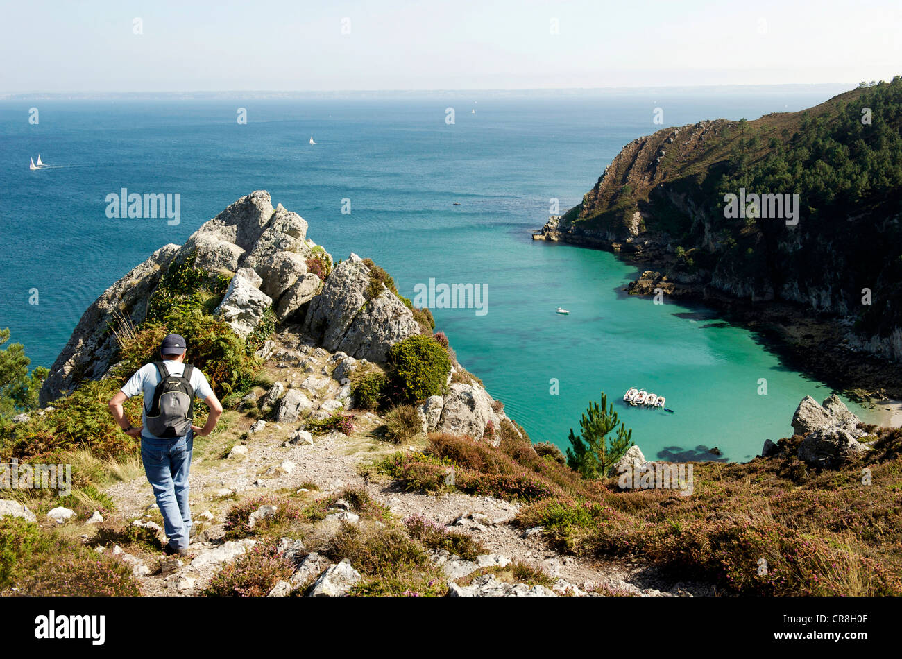 Frankreich, Finistere, Parc Naturel Regional d'Armorique (Armorica ...