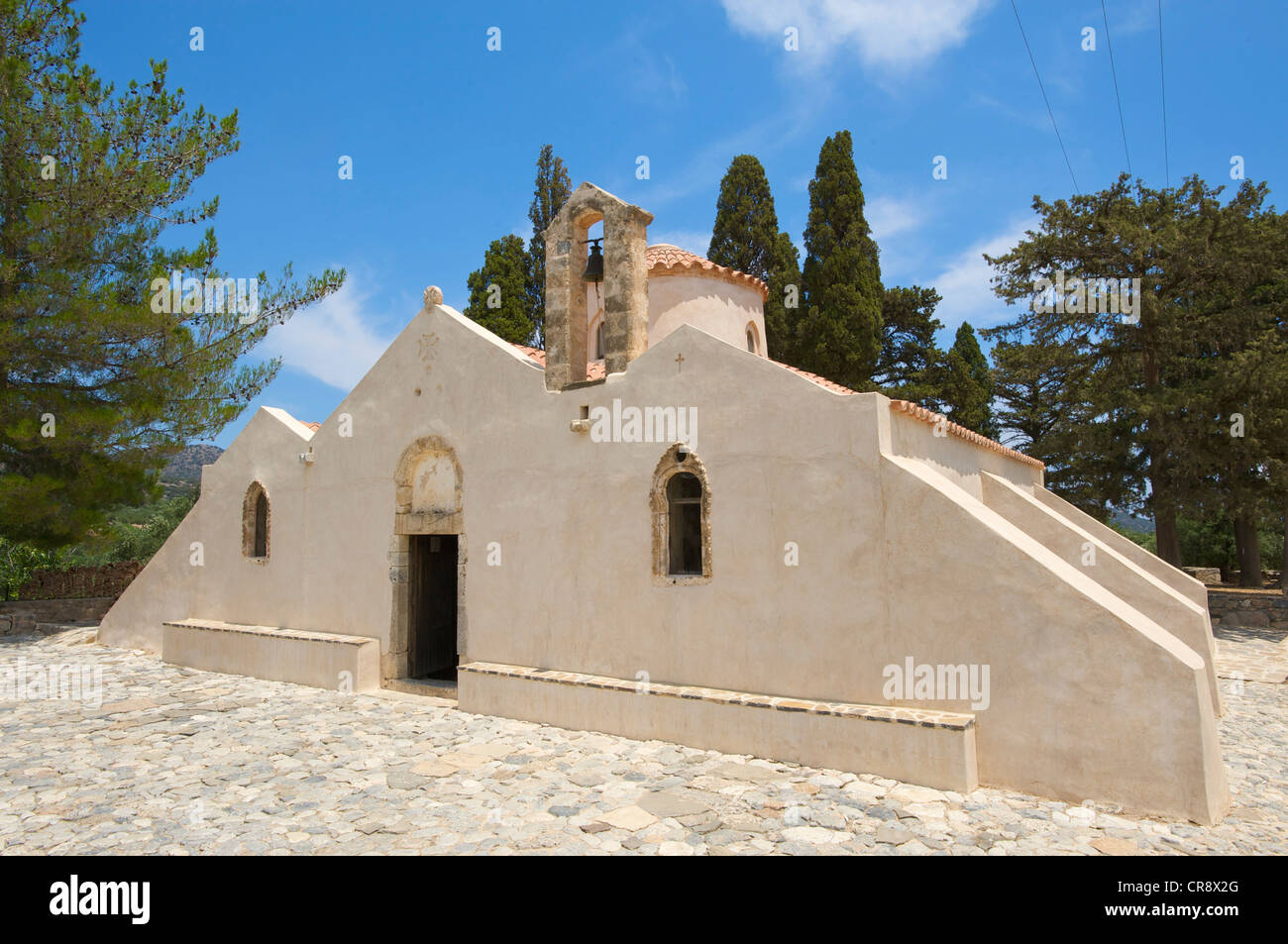 Agios Nikolaos Crete Church Stockfotos und -bilder Kaufen - Alamy