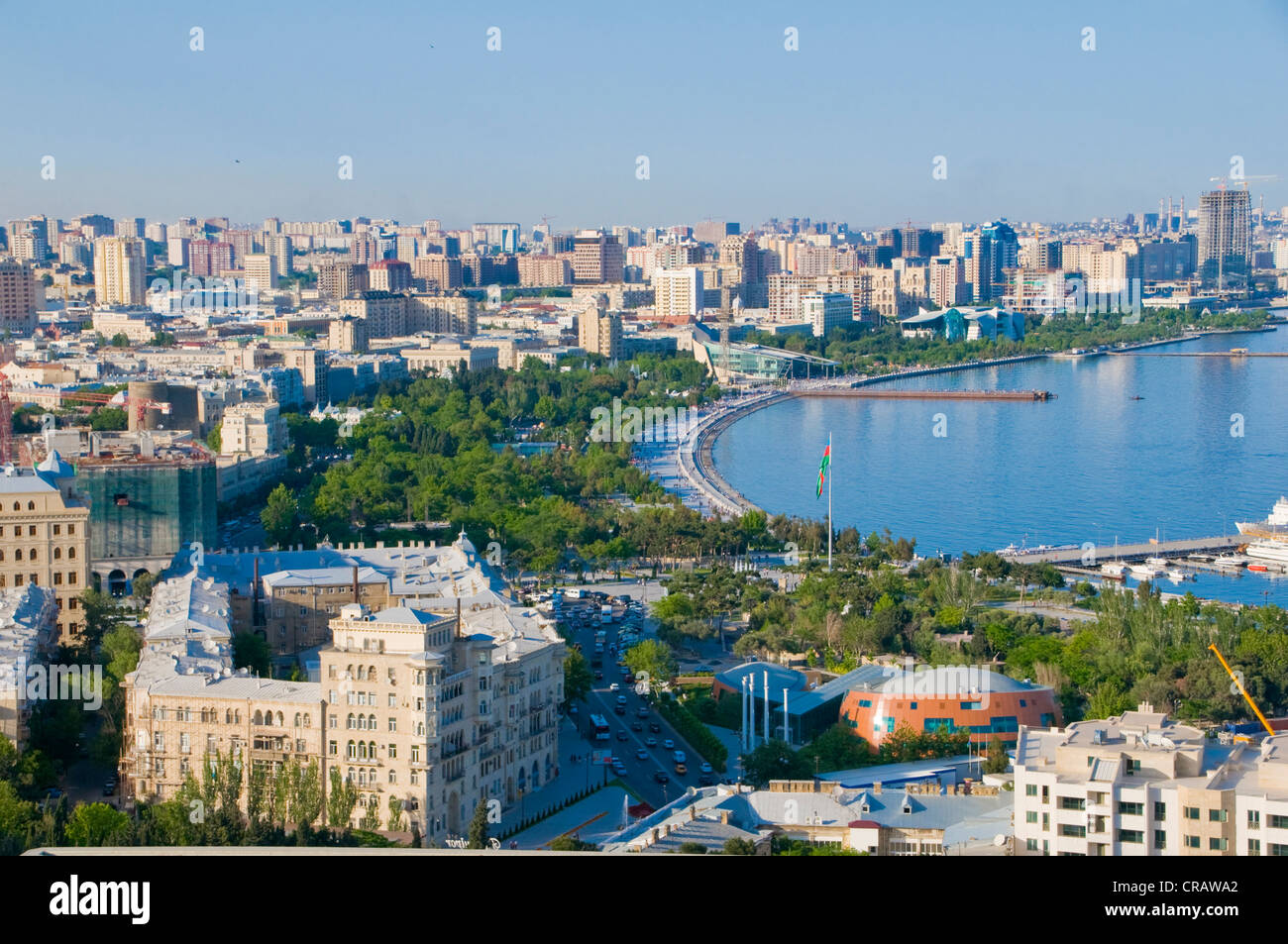 Baku azerbaijan aerial -Fotos und -Bildmaterial in hoher Auflösung – Alamy